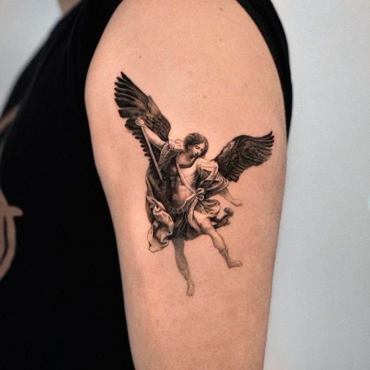 Tatuajes de Ángel: Diseño & Significado de los tatuajes de Ángel - VeAn ...