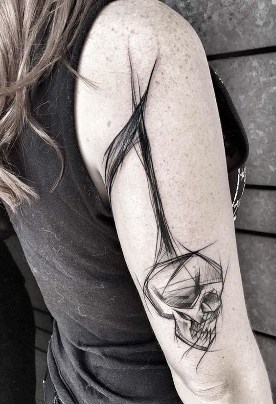 Top Tatuajes de calaveras: Significado & Diseños & Ideas - VeAn Tattoo