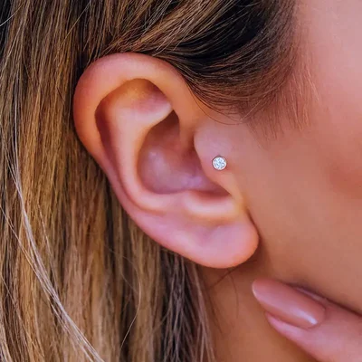 Piercing Tragus: dicas, cuidados, foto. | VeAn Tattoo